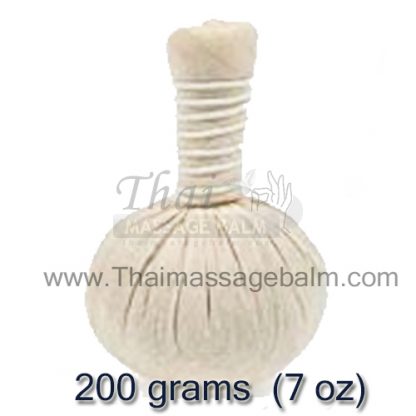 Thai Herbal Compress Ball for Body Spa Massage 200g. (7 oz) - Thai ...