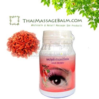 100% Goji Berry natural nutrition eyes tonic (100 capsules) - Thai ...